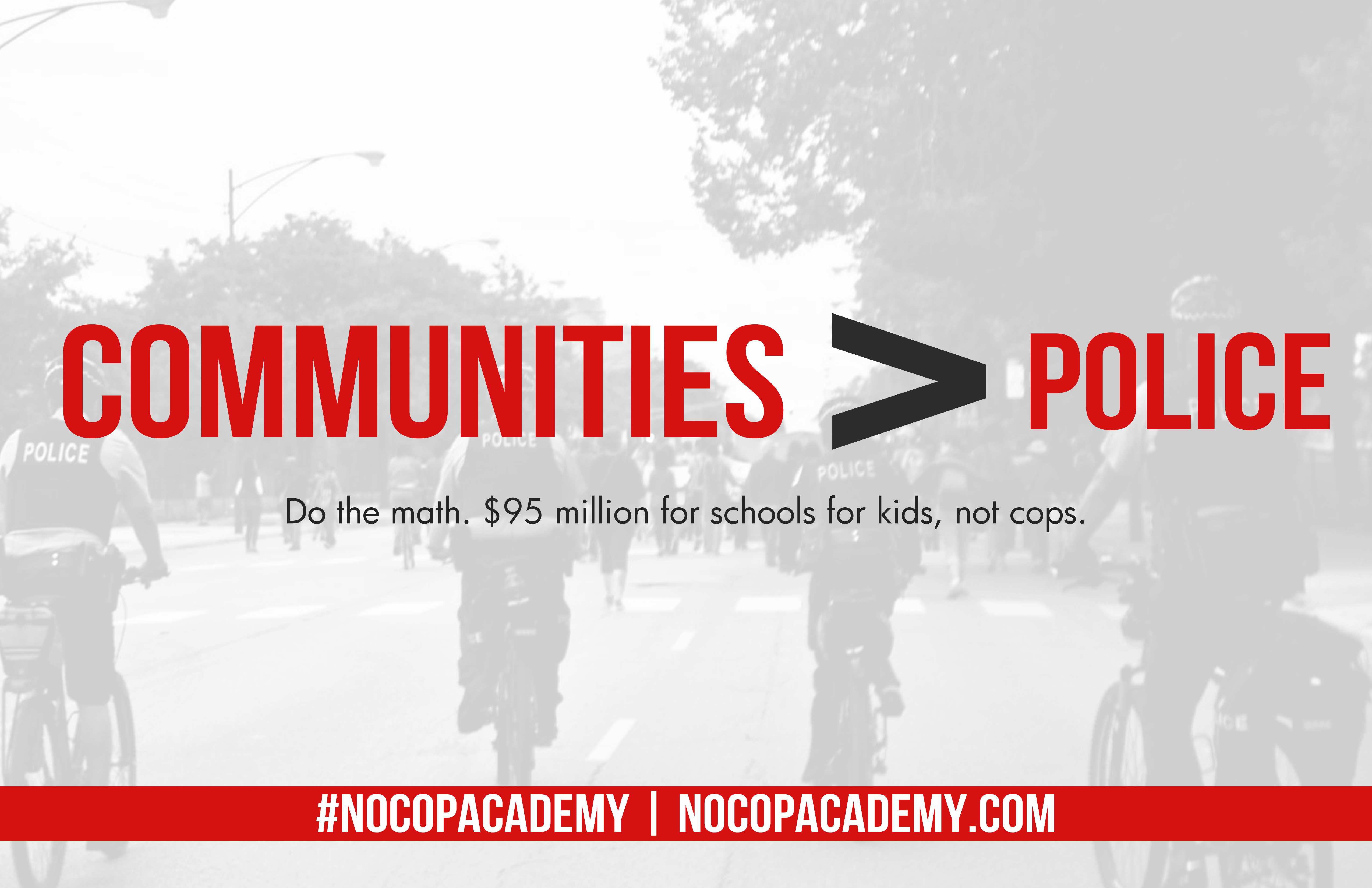 Spread the Word – No Cop Academy
